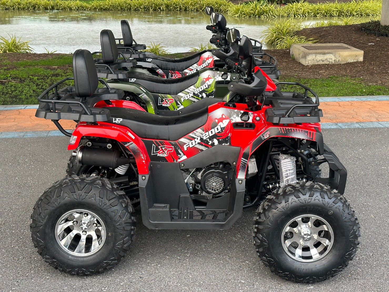 รถ ATV ยี่ห้อ L&P รุ่น FOX 200CC - เจ้าสัวไบค์